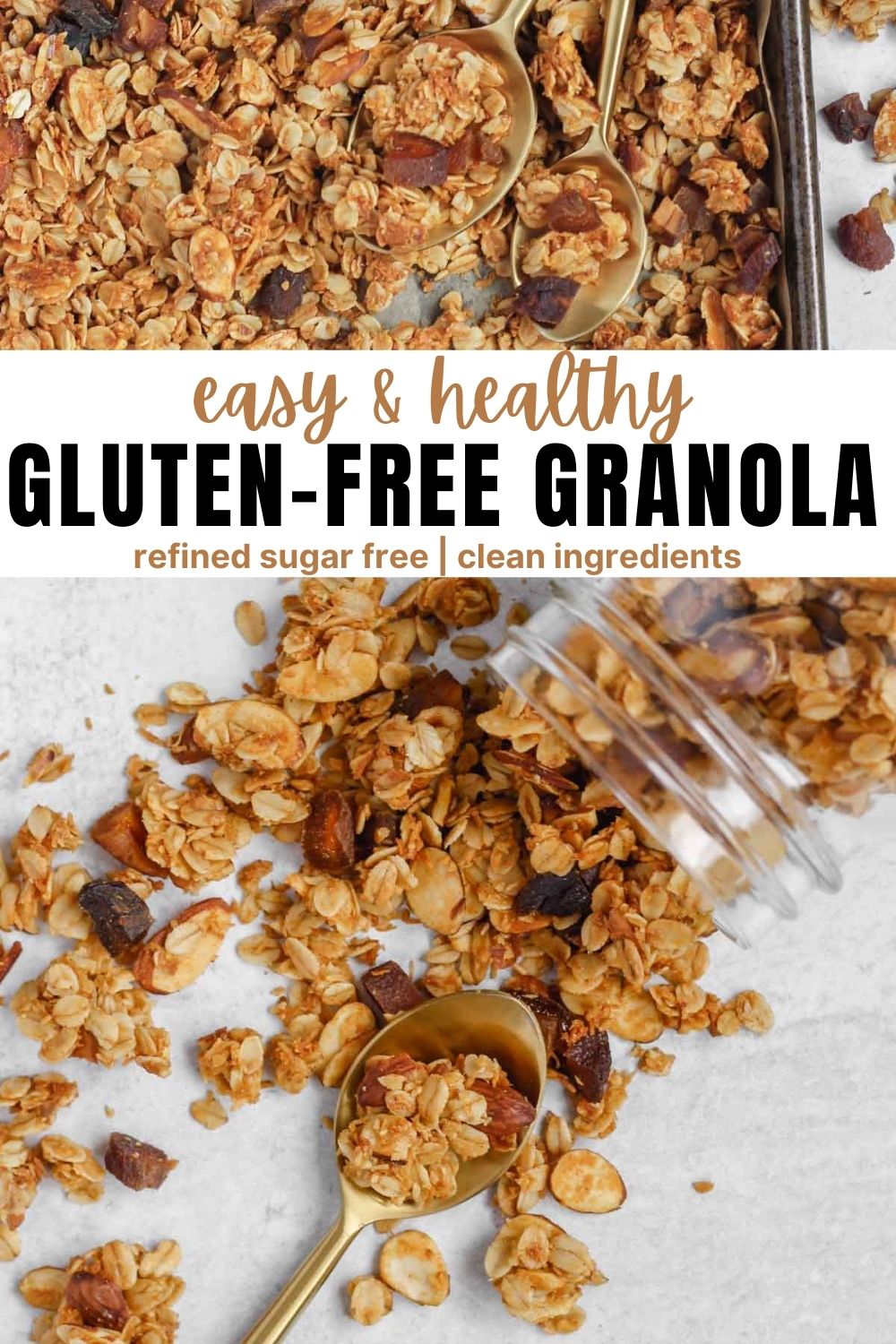 Oats and Honey Granola Recipe - Breakfast - Clean Plate Mama