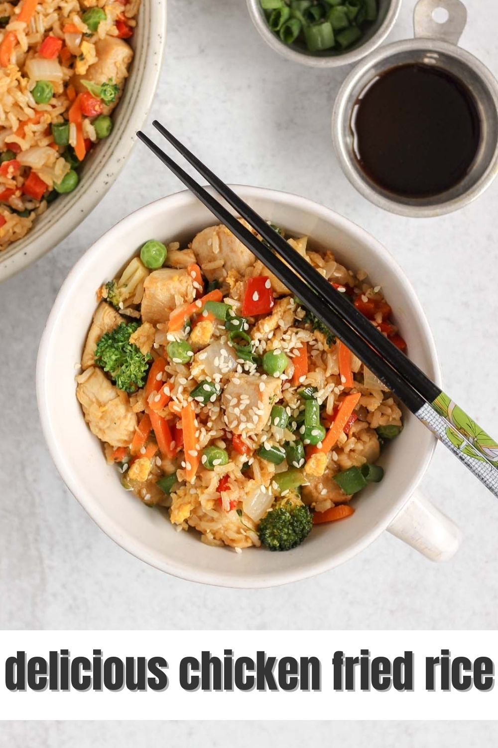 Healthy Chicken Fried Rice (no soy option) - Clean Plate Mama