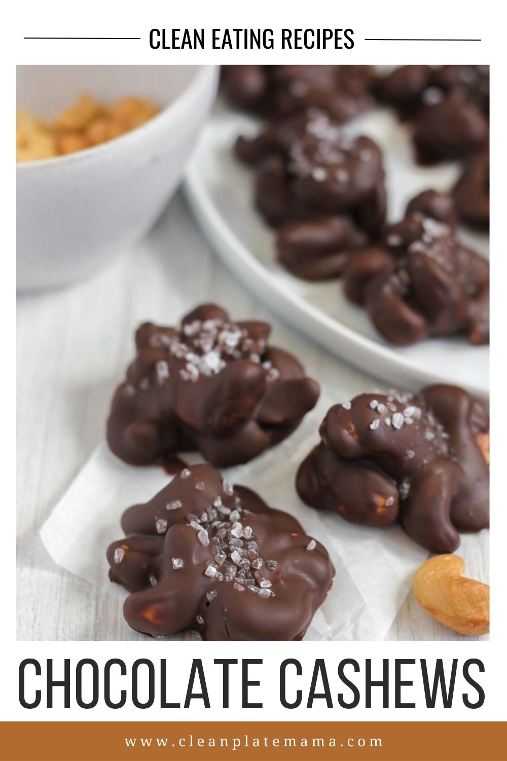 Chocolate Covered Cashews - Clean Plate Mama