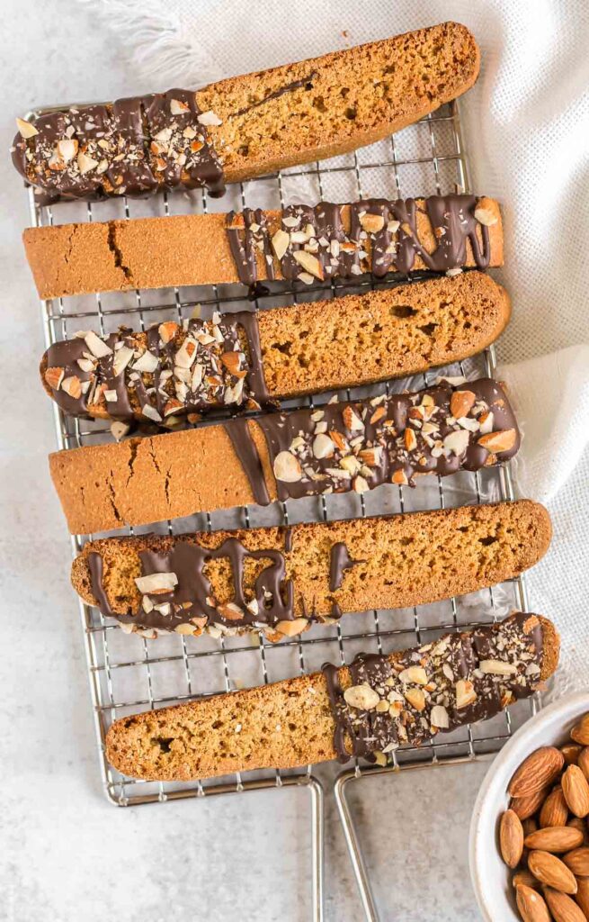 Almond Flour Biscotti - Clean Plate Mama