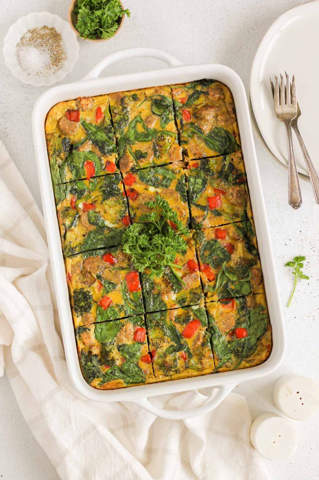 Dairy-free Breakfast Casserole - Clean Plate Mama